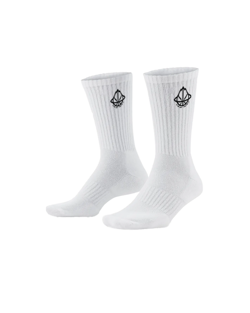 LEGENDS SOCKS WHITE HIGH PACK X3– Ballers Colombia